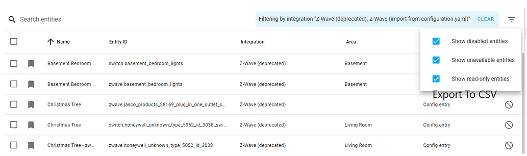 Export devices and entities - Feature Requests - Home Assistant Community