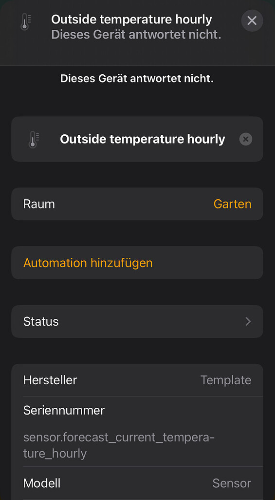 Custom Sensor For Homekit Configuration Home Assistant Community