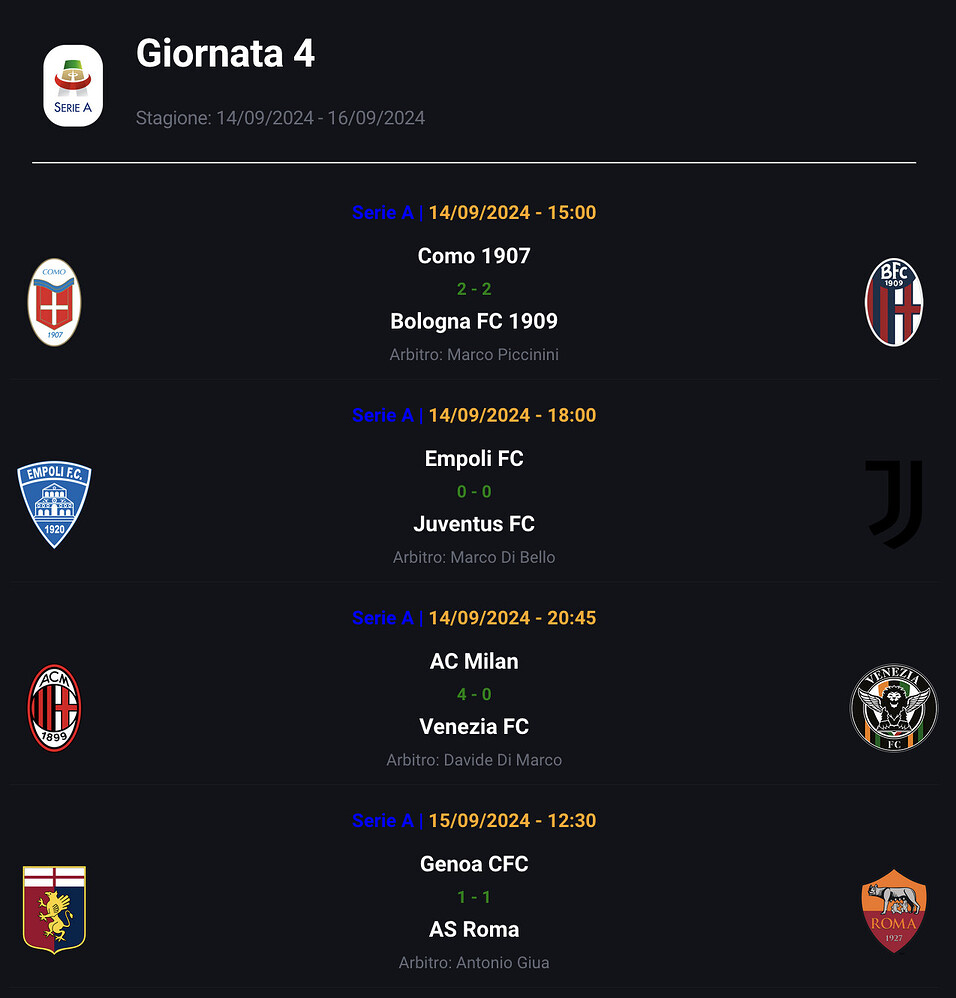 Calcio Live - Football sensor and cards - Share your Projects! - Home ...