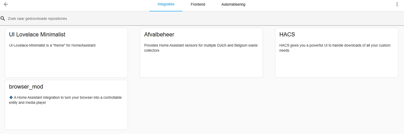 HACS Error custom_component of not installed component? - Configuration - Home Assistant Community