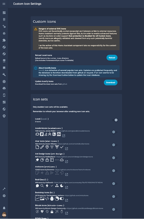 Recommended Icons/Sets to Use in Home Assistant? - Frontend - Home ...