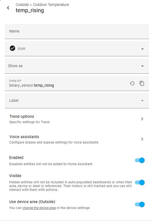 Temperature Trend Sensor - Configuration - Home Assistant Community