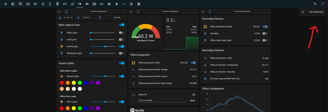 Configure custom button-card to change light color - Frontend - Home ...