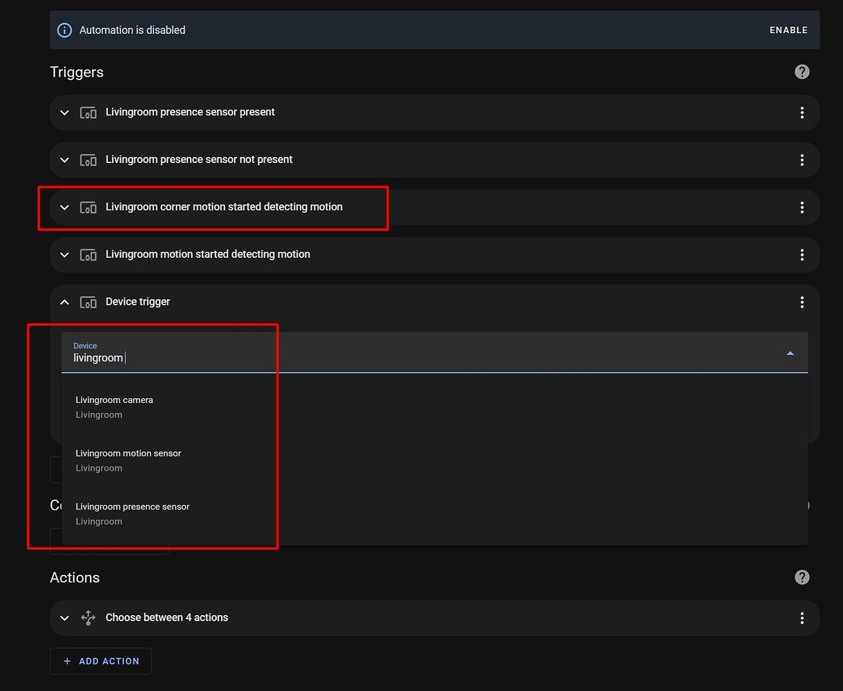 HA using for automation entity ID vs entity string? Some devices not showing / missing ...