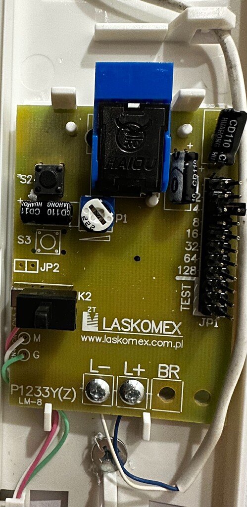Integrating Sonoff Relay (or similar) into Laskomex LM-8 Intercom ...