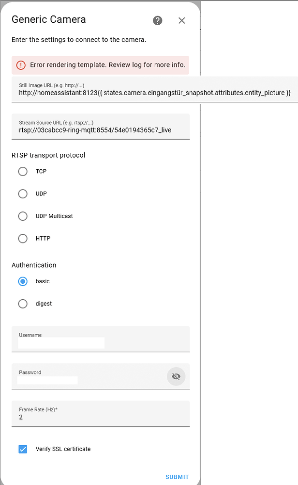 Live view of Ring Doorbell camera? - Configuration - Home Assistant ...