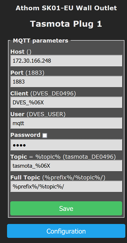 Cannot get tasmota to connect to mosquitto broker - tasmota - Home Assistant Community