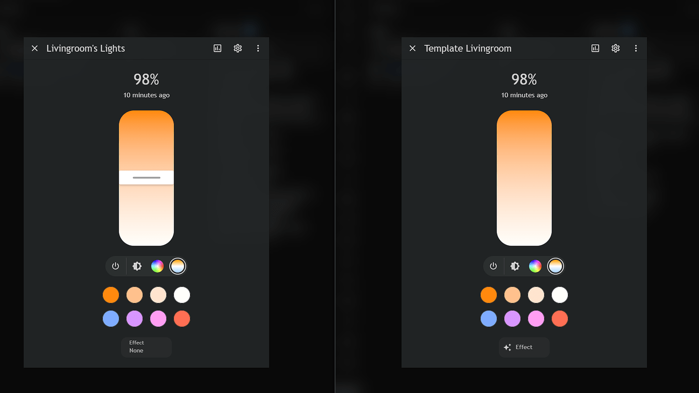 Light template, color temperature - Configuration - Home Assistant ...