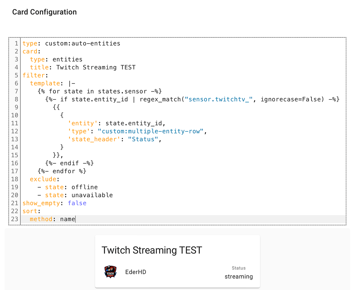 Correct Syntax for Auto Entities Template including Multiple-Entity-Row - Frontend - Home ...