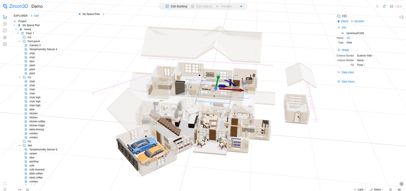 Zircon3D: Creating interactive 3D smart home visualizations ...