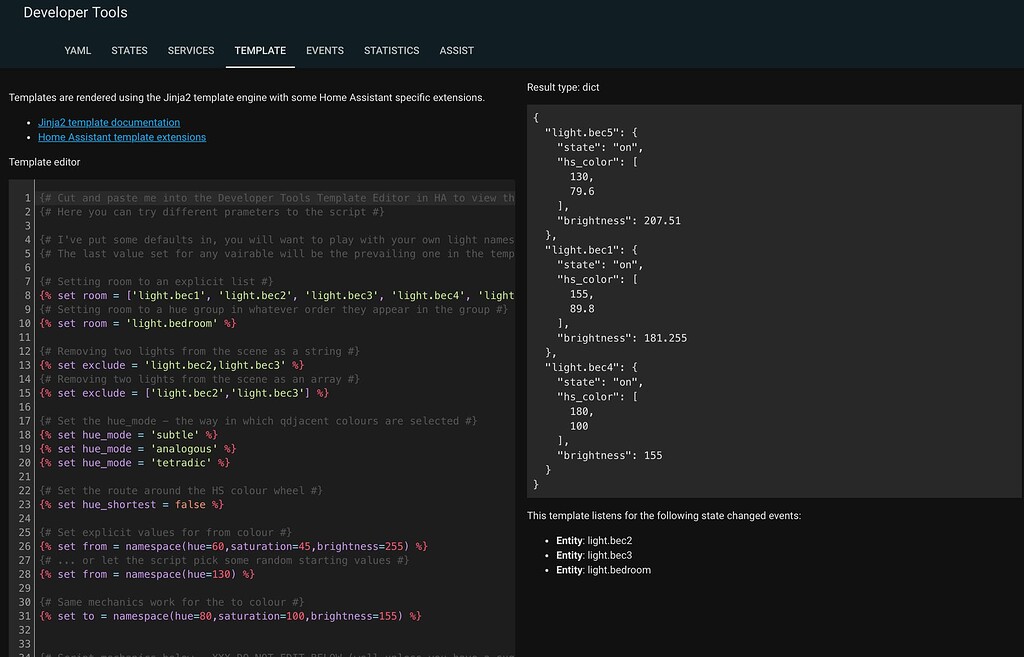 Graduated (Rainbow) Hue lights script - Scripts - Home Assistant Community