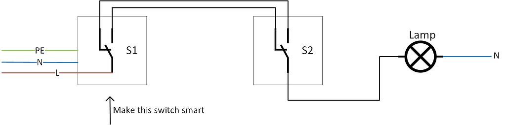 Make a Two-Way Switch Smart (Without Replacing Switches or Bulb ...