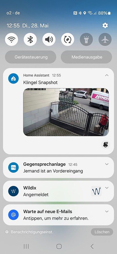 Sending Picture Image when doorbell rings - Configuration - Home ...