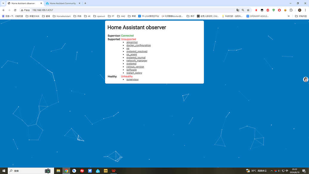 I Encountered The Problem Shown In The Picture When Installing Hassio