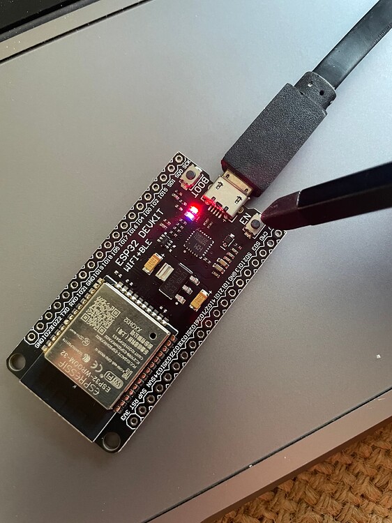 New device: An error occurred. Improv Wi-Fi Serial not detected ...