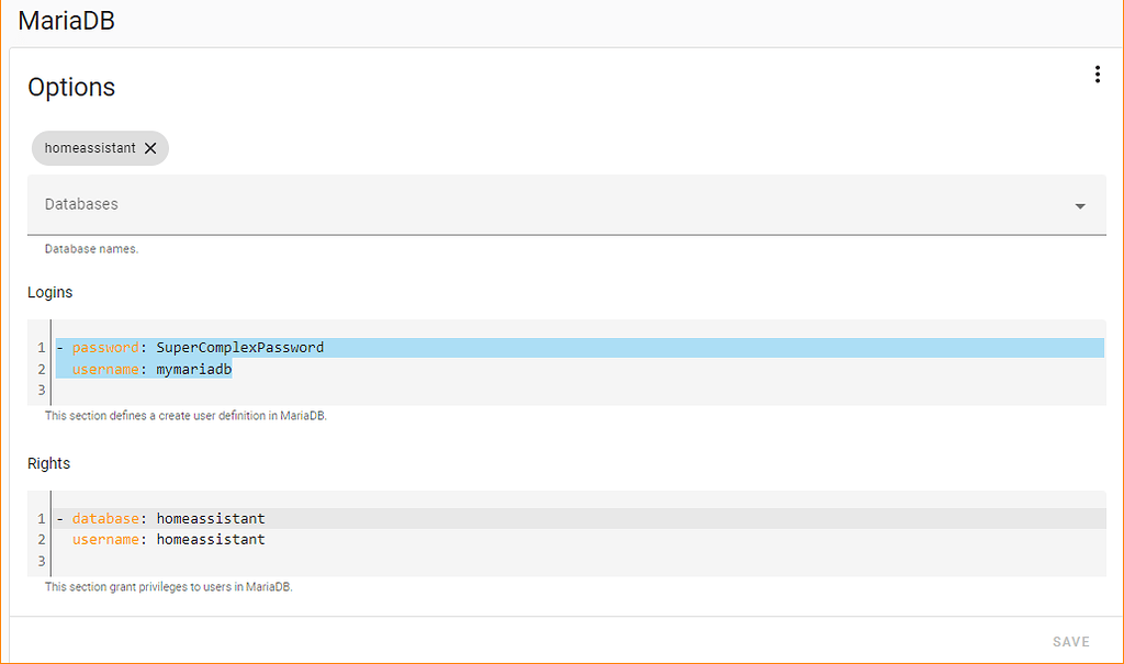 MariaDB not starting - Home Assistant Community