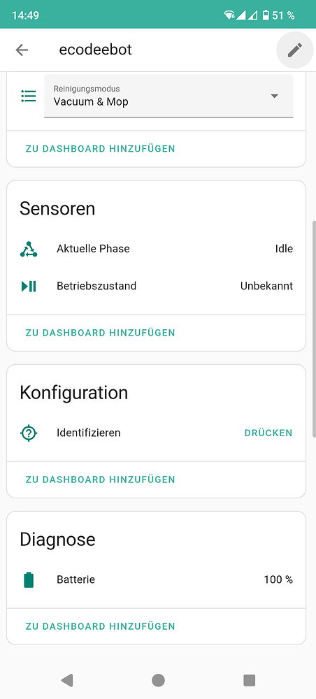 Support for Ecovacs Deebot T50 OMNI - Feature Requests - Home Assistant ...