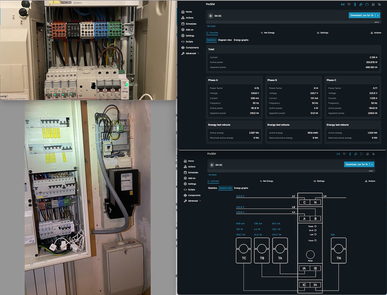 Shelly pro 3EM seeking guidence - Configuration - Home Assistant Community