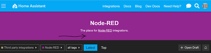 Provide Link to node-red-contrib-home-assistant-websocket Docs in Node-Red Banner - Node-RED ...