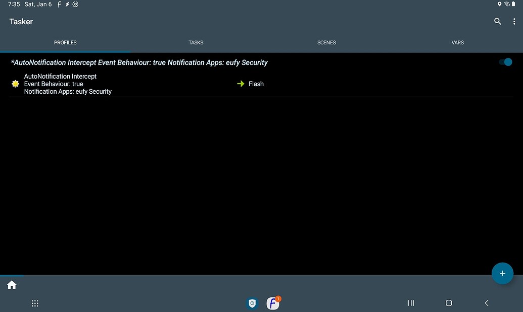 Security cameras - view feed automatically (Eufy+Tasker+AutoNotification) - Share your Projects ...