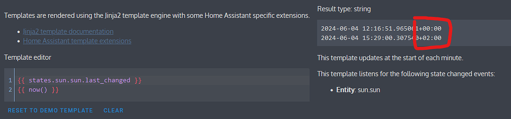Last_Updated is in different timezone than now() - Configuration - Home Assistant Community
