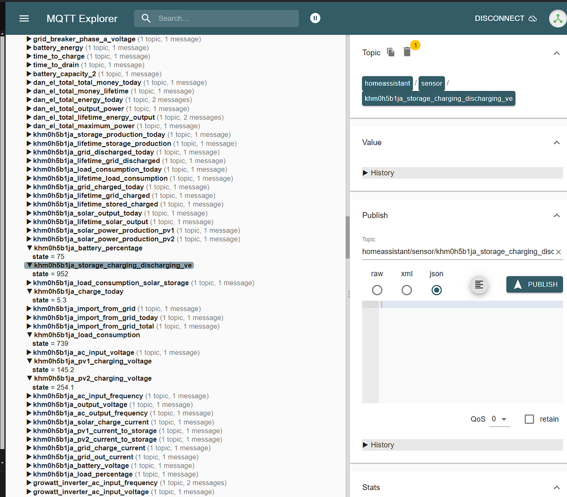 Growatt SPF 6000 ES Plus Local Data Logger for Home Assistant ...