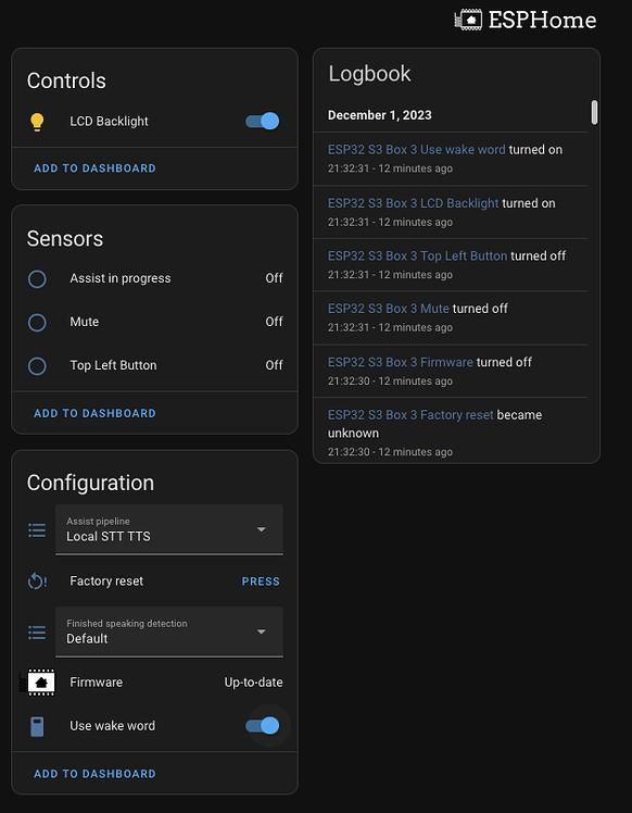 ESP32 S3 Box3 - ESPHome - Home Assistant Community