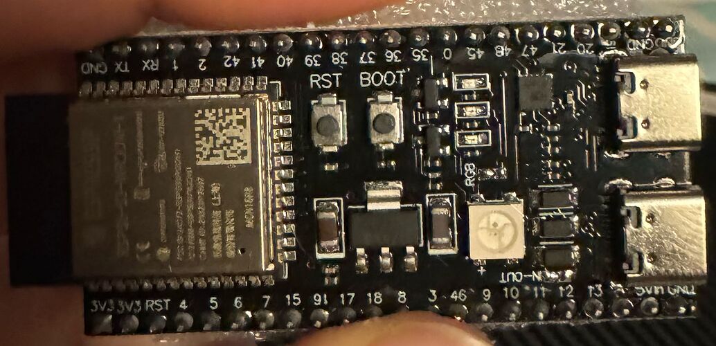 ESP32-S3 N16R8 how to turn on LED RGB - ESPHome - Home Assistant Community