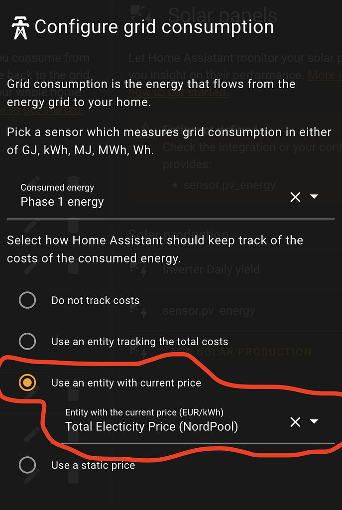 PV sold to grid + own usage = total earings calculations using Nordpool ...