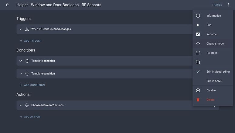 WTH Can't change mode in automation - Month of "What the heck?!" 2022 - Home Assistant Community