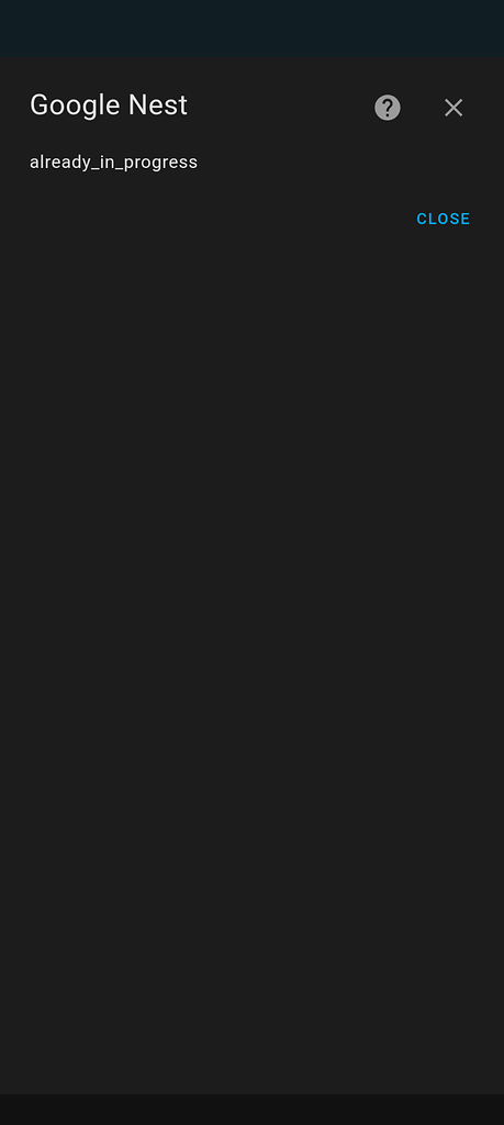 Adding Google nest integration - Configuration - Home Assistant Community