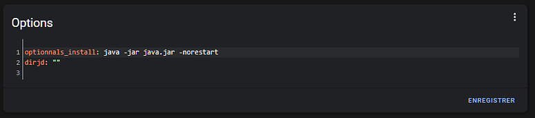 Addon variables in config but only show in the YAML editor ui interface and got `null` in the ...