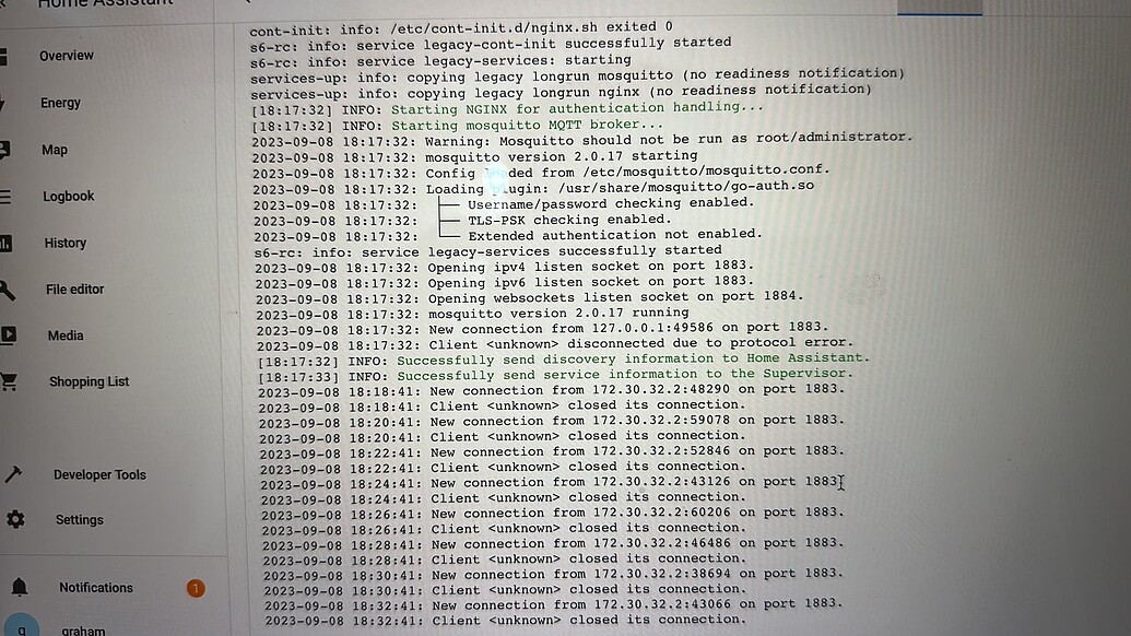Mqtt Fails To Connect Mqtt Home Assistant Community