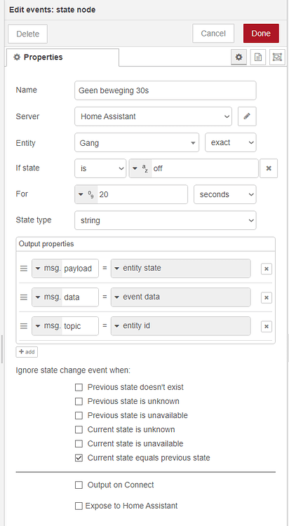 Wait until FOR? - Node-RED - Home Assistant Community