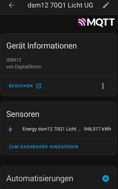 Using digitalstrom_mqtt on home assistant as container with Portainer - Third party integrations ...