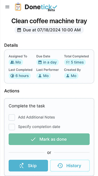 Donetick : a user friendly task and chore management addon - Share your ... Donetick : a user friendly task and chore management addon - Share your ...