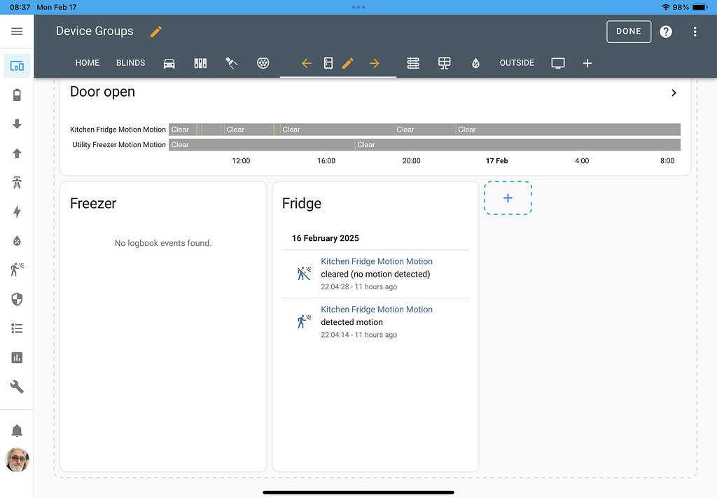 Dashboards - Logbook entries - Frontend - Home Assistant Community