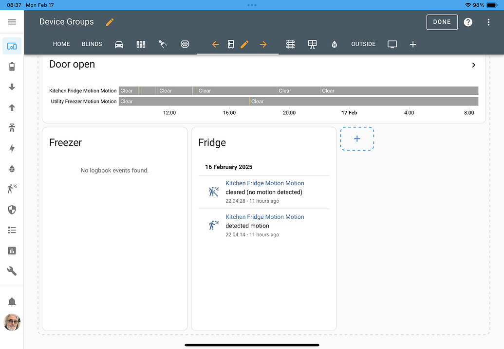 Dashboards - Logbook entries - Frontend - Home Assistant Community