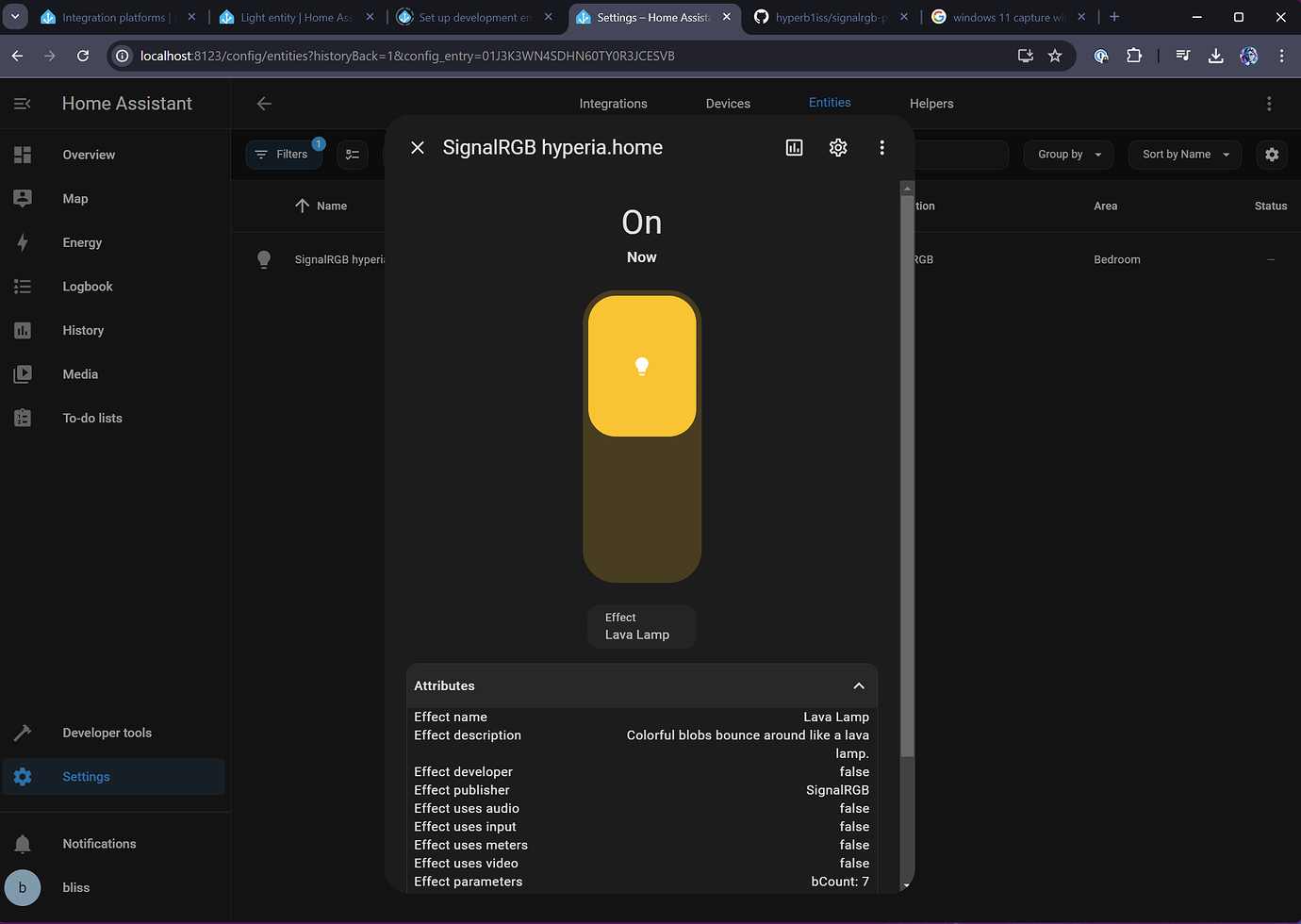 SignalRGB Integration - Custom Integrations - Home Assistant Community