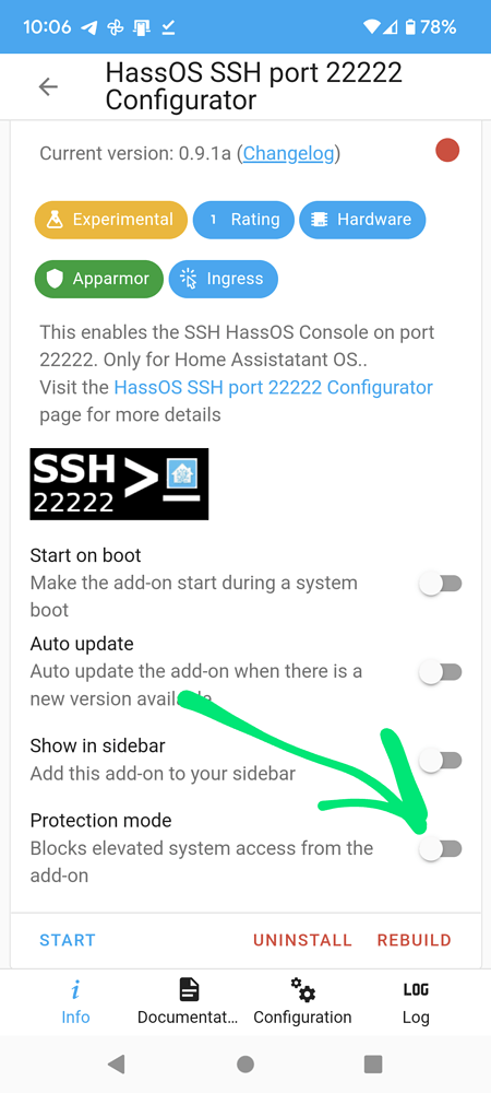 🆕[add-on] HassOS SSH port 22222 Configurator - Page 10 - Home Assistant OS - Home Assistant ...