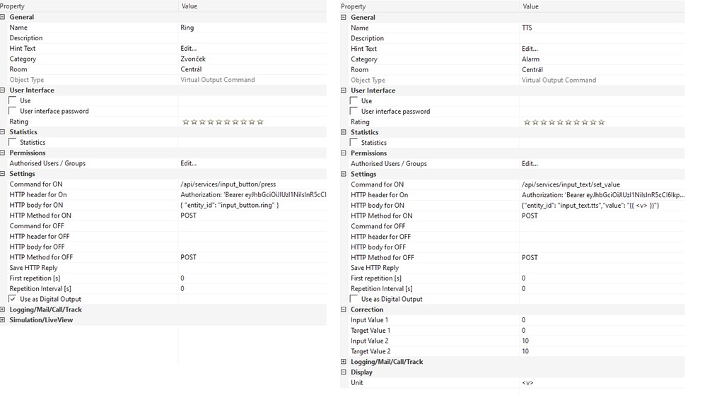 Send data to HA using REST API from Loxone - Third party integrations ...