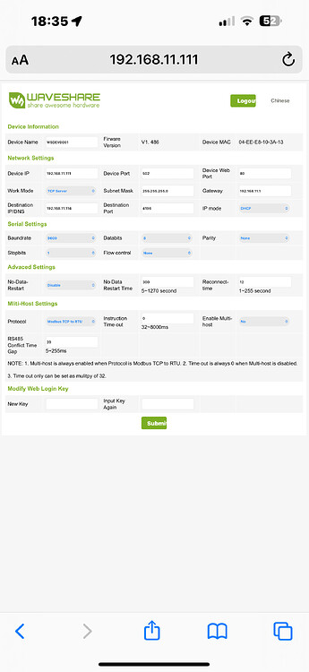 Growatt via ModBus (over TCP) - Configuration - Home Assistant Community