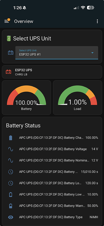UPS - NUT Server Options (including ESP32) - Share your Projects ...
