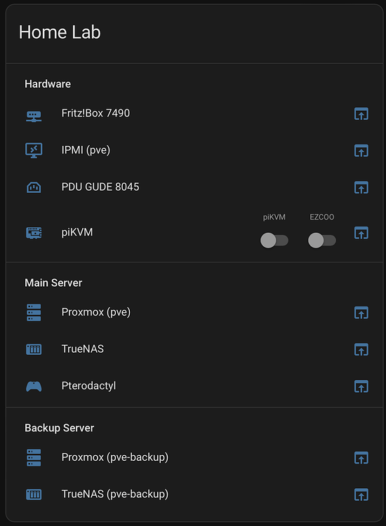 Homeassistant replacing Heimdall, Homer ... etc - Frontend - Home Assistant Community