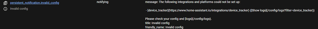 Persistent_notification.invalid_config - Mobile Apps - Home Assistant ...