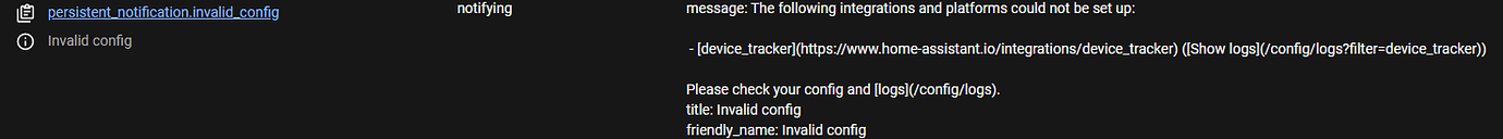 Persistent_notification.invalid_config - Mobile Apps - Home Assistant ...