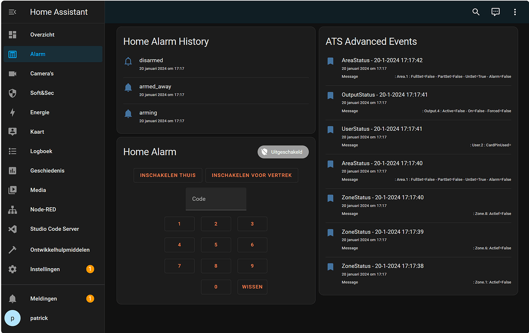 ATS advanced ATSx500 - Direct or Ultrasync - Intrusion Alarm System ...