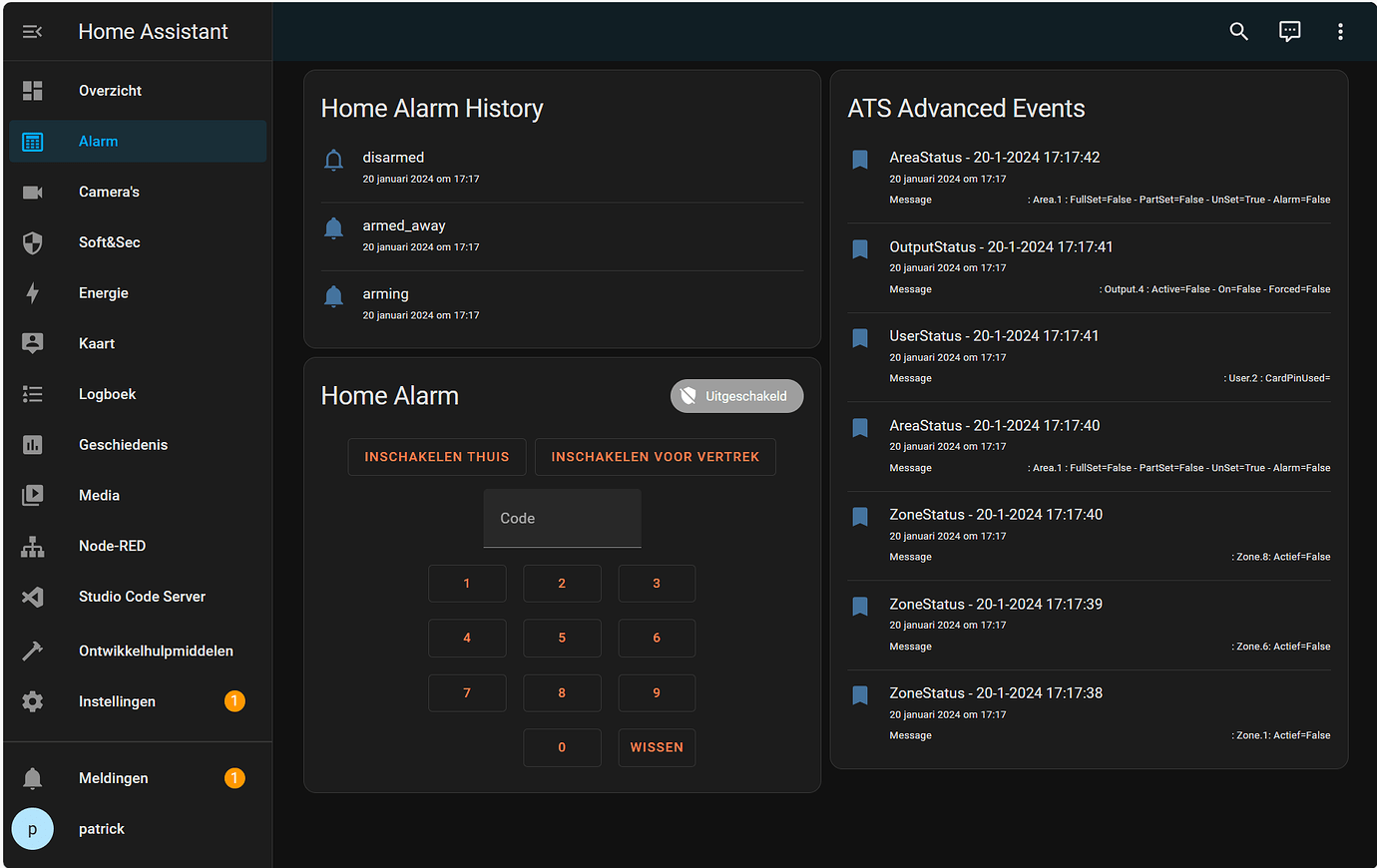 ATS advanced ATSx500 - Direct or Ultrasync - Intrusion Alarm System ...