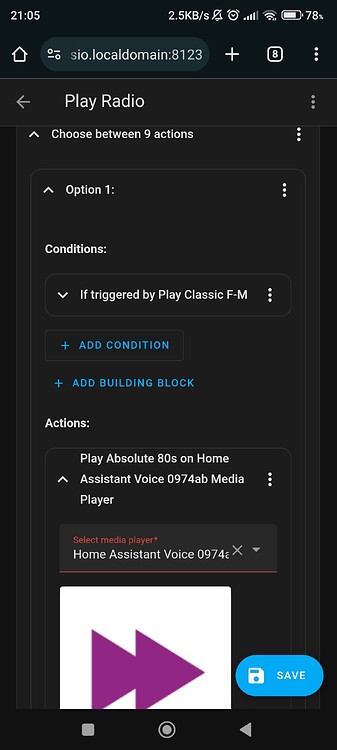 How to play radio channel on Home Assistant Voice Media Player - Voice ...