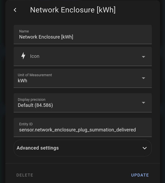 WTH can’t I change name on Energy dashboard, Monitor individual devices - Month of "What the ...